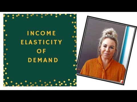1.2. Income Elasticity of Demand - International AS Level Business & Economics