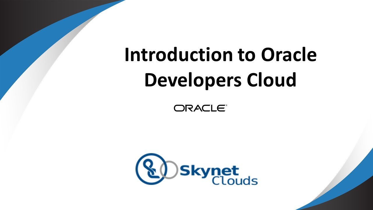 Introduction to Oracle Developer Cloud (DevCS) - Part 1