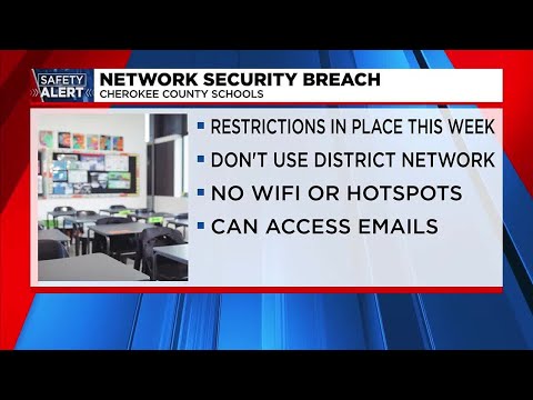 Cherokee Co. Schools urges students to stay off network following security breach