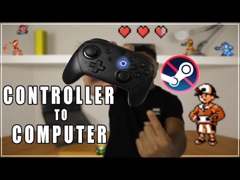 QUICKLY connect switch controller to pc WITHOUT STEAM