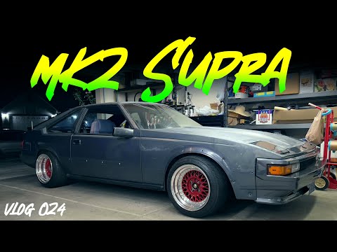 We lowered the MK2 Supra finally!