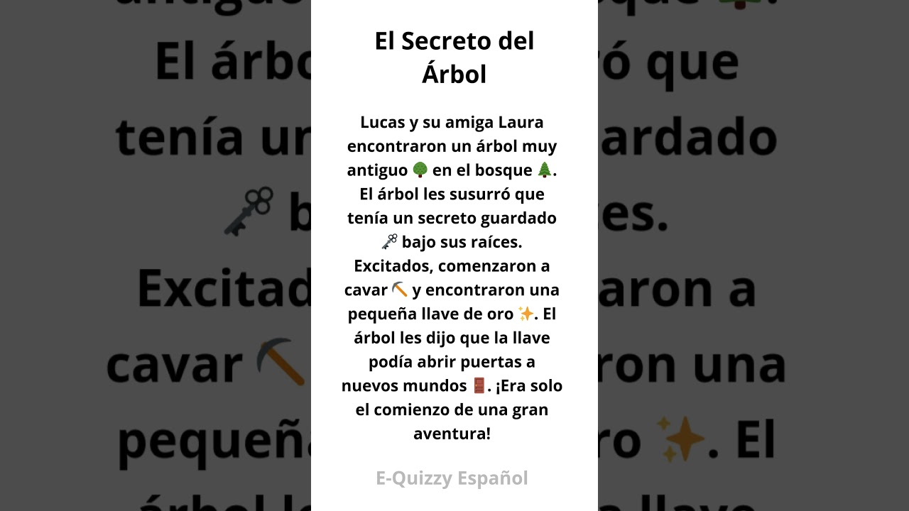 🎉Historias cortas en Español para aprender rápido📚 | ¡Mejora tu Español con diversión!