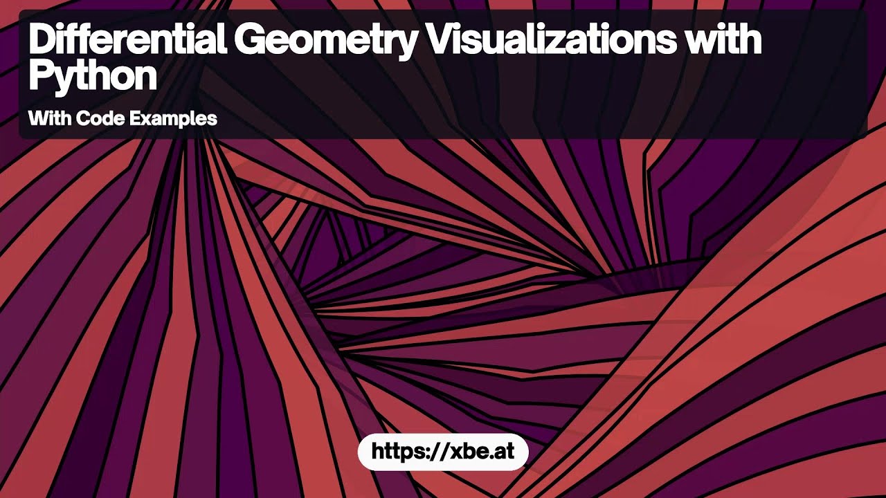 Differential Geometry Visualizations with Python