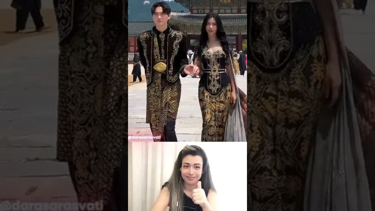 🔥 Pakaian Batik Indonesia di Korea, Mode Jalanan & Reaksi Publik #gayaJalanan #reaksiPublik