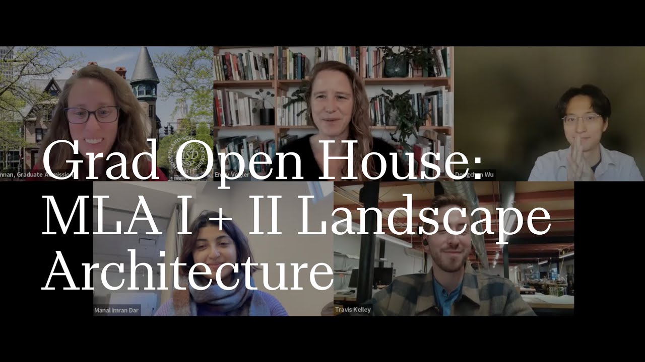 MLA I + II Landscape Architecture | RISD Graduate Open House | 2025-2026