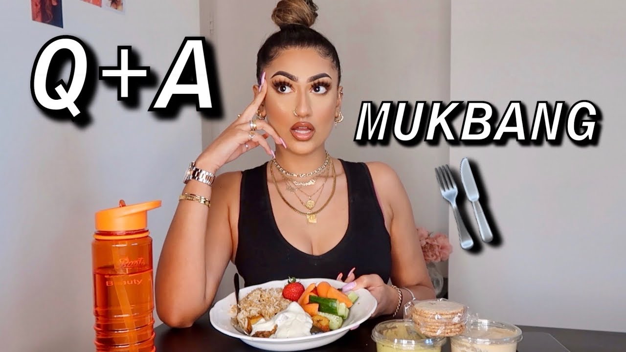 Q&A MUKBANG DURING LOCKDOWN!
