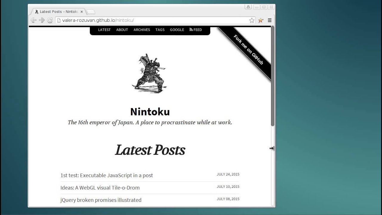 Fork me on GitHub CSS transformation