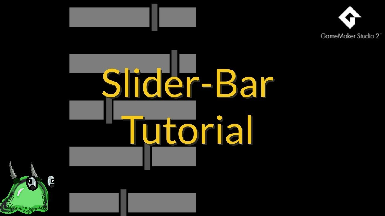 GameMaker Studio 2: Slider Bars Tutorial