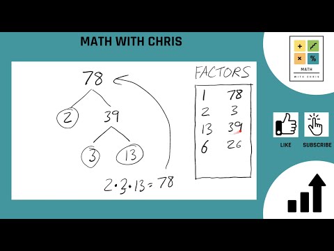 Finding the Factors of 78
