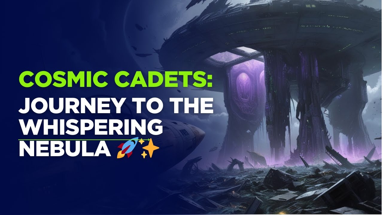 Cosmic Cadets: Journey to the Whispering Nebula 🚀✨ | Vibrant Sci-Fi Anime Adventure!