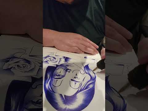 Trying #tattoo #chicano #art #lowrider #artwork #illustrationnation #shorts