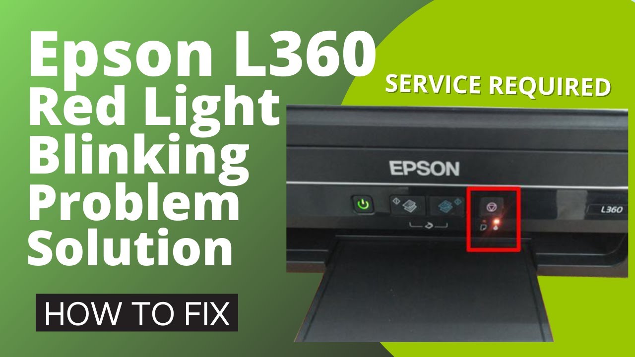 Epson L360 Resetter Free Download | Fix Service Required & Red Light Error 🔥🔥🔥