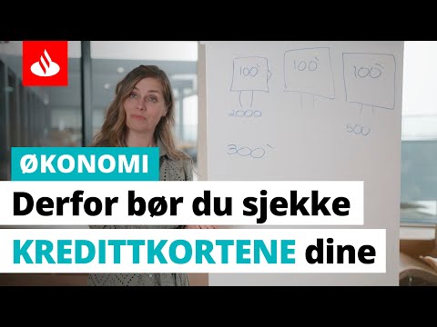 Derfor bør du sjekke kredittkortene dine