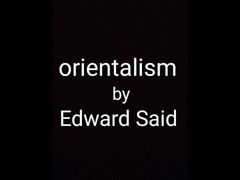 Orientalism| by Edward Said | Literary Theory | easy language| (Hindi)