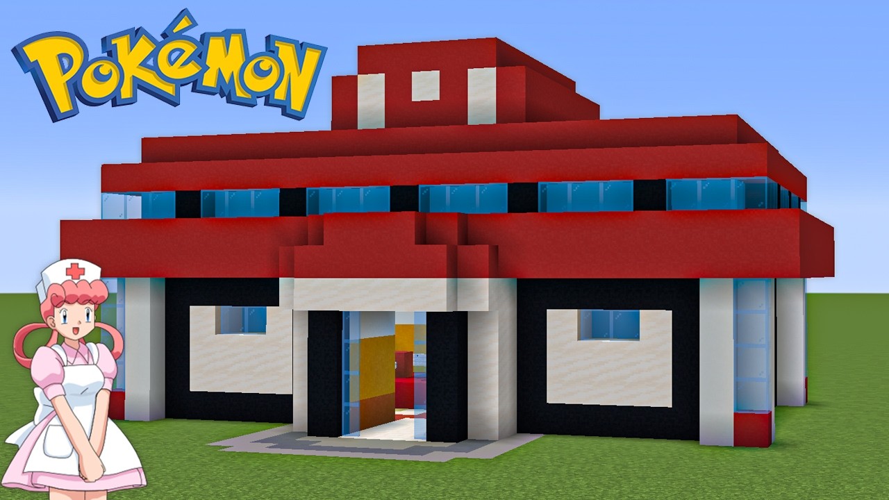 How To Build a Pokemon Centre | Including Interior