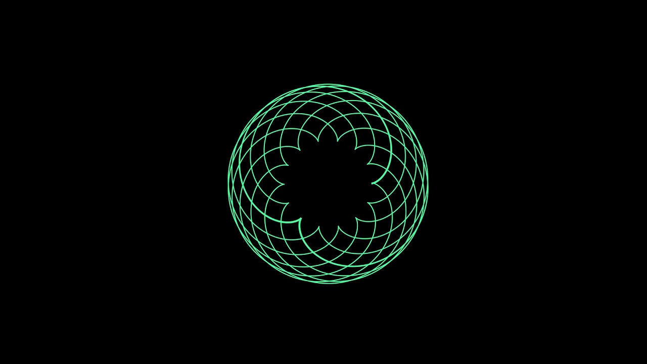 epitrochoid with Python 60fps D