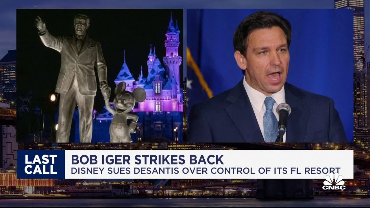 Bob Iger strikes back: Disney sues DeSantis over control of its Florida resort