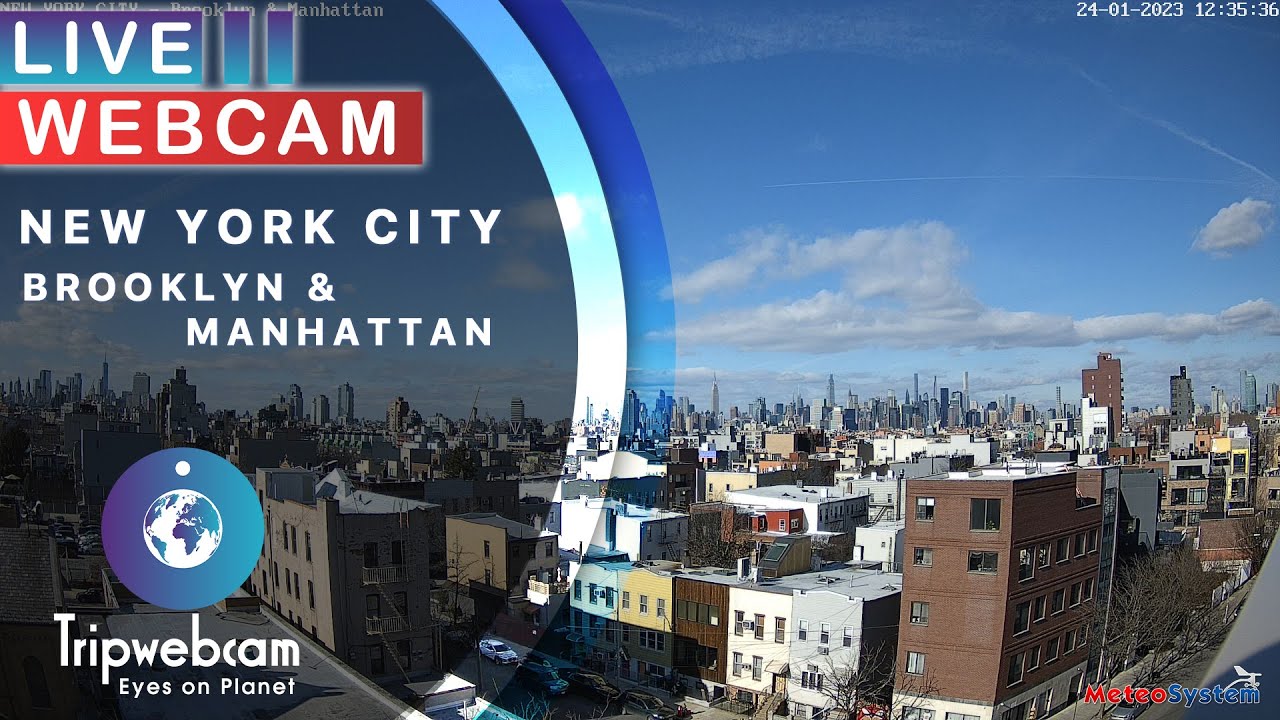 Webcam View of the Brooklyn and Manhattan - US Webcams