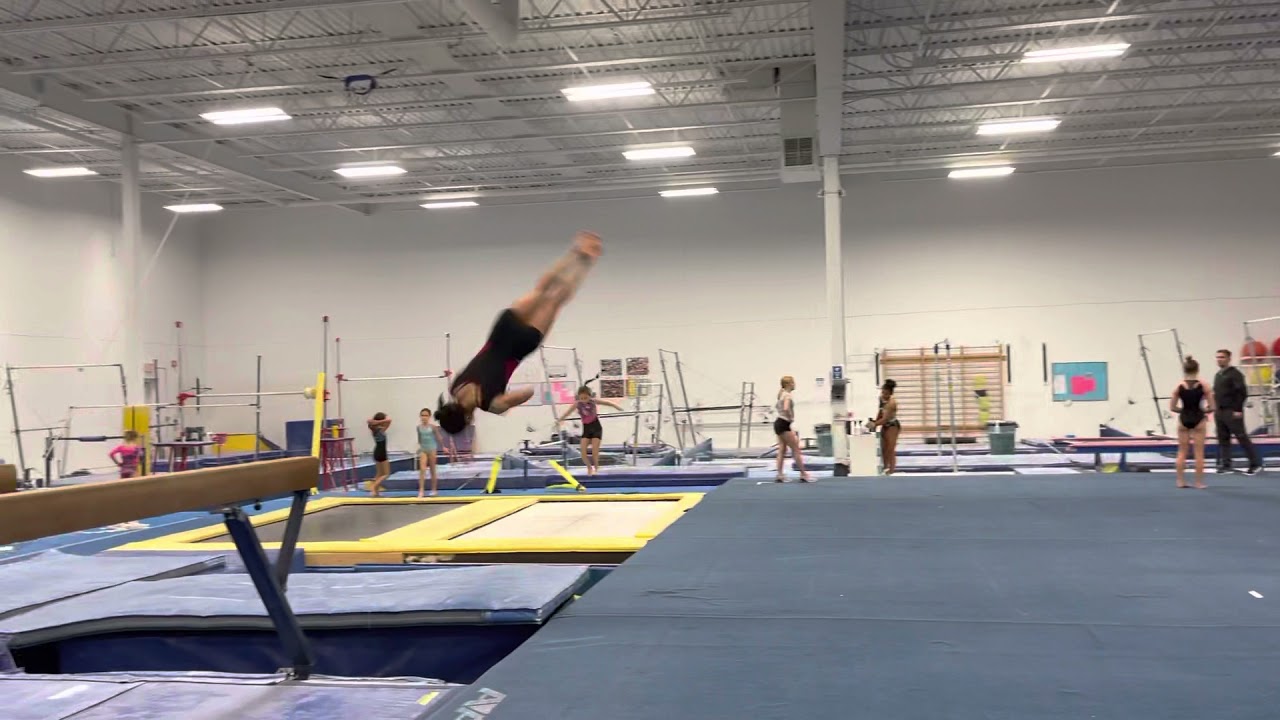 Layout + Front Double Twist on Floor
