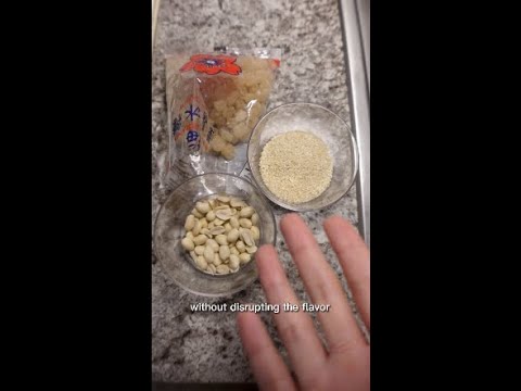 3 ingredient sesame candy