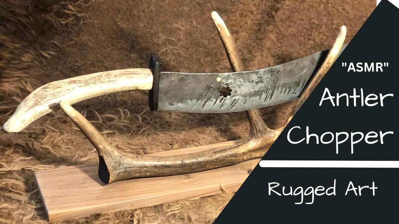 ASMR | Hand Forged Antler Sword