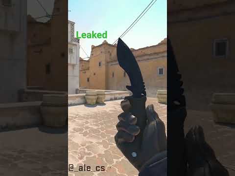 Leaked Kukri Knife | Blue Steel in Counter Strike 2 🔫🔥#cs2 #counterstrike #counterstrike2 #csgo