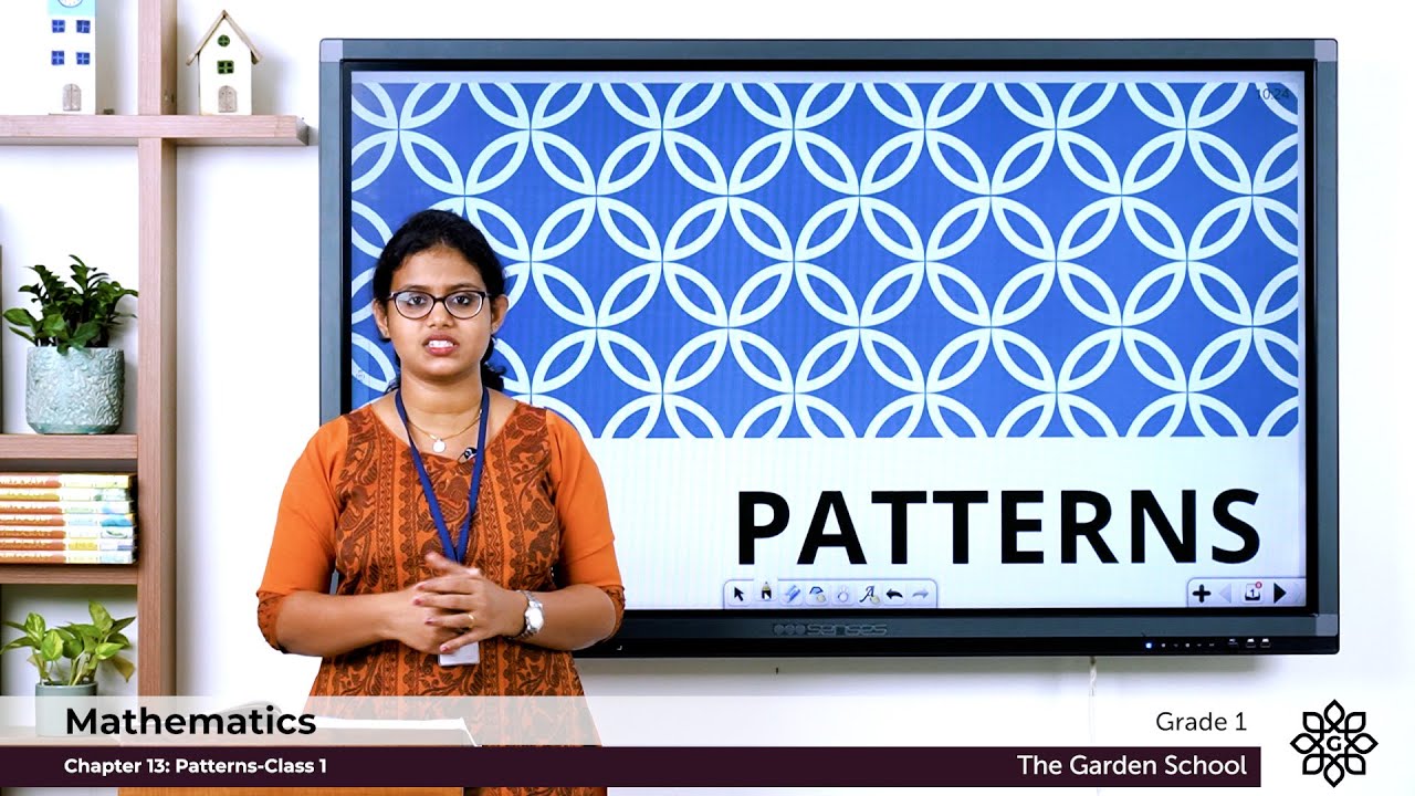 Grade 1 Mathematics Chapter 13 Class 1 Patterns and Exercise