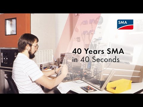 40 years SMA history in 40 seconds