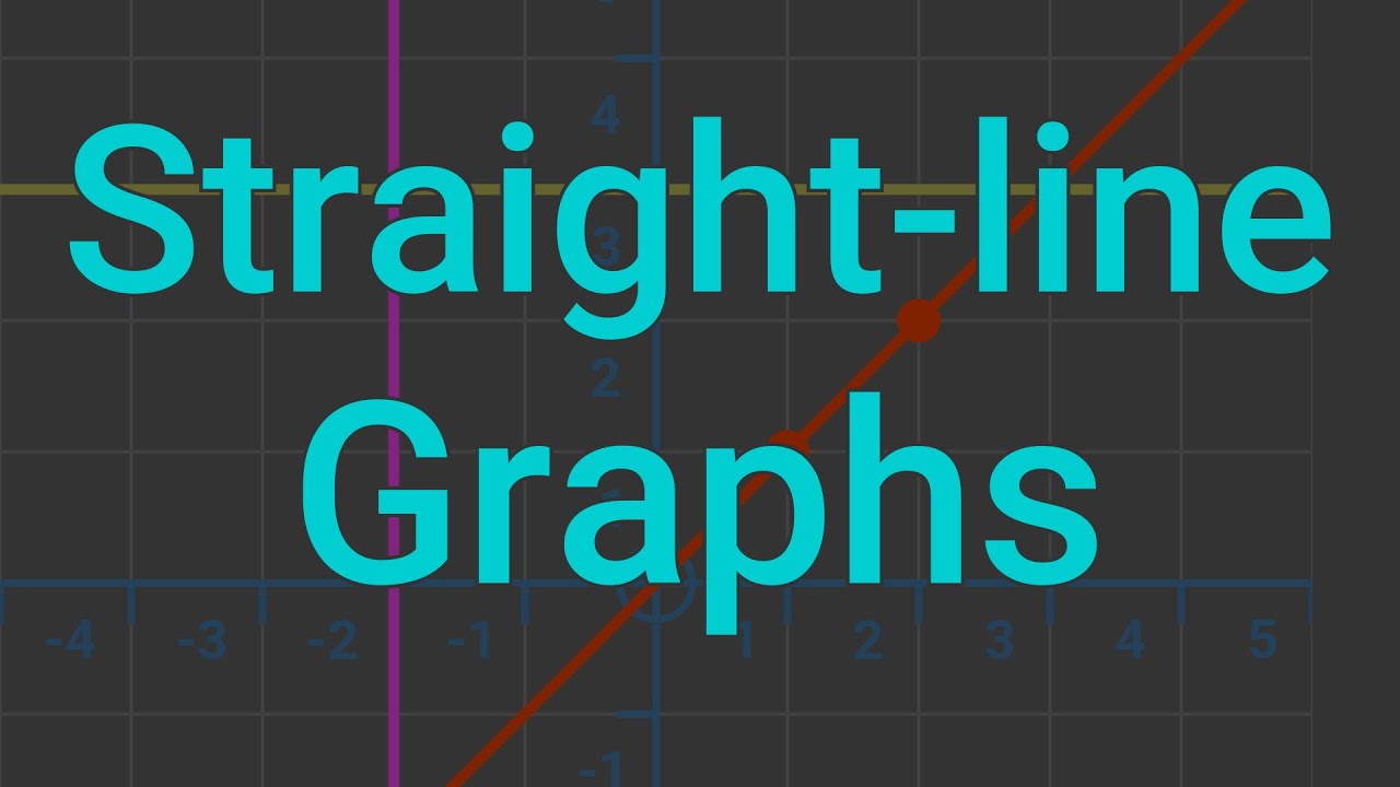 Straight-line graphs