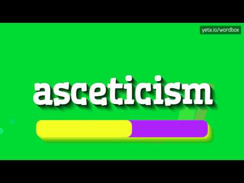 ASCETICISM - HOW TO PRONOUNCE IT?