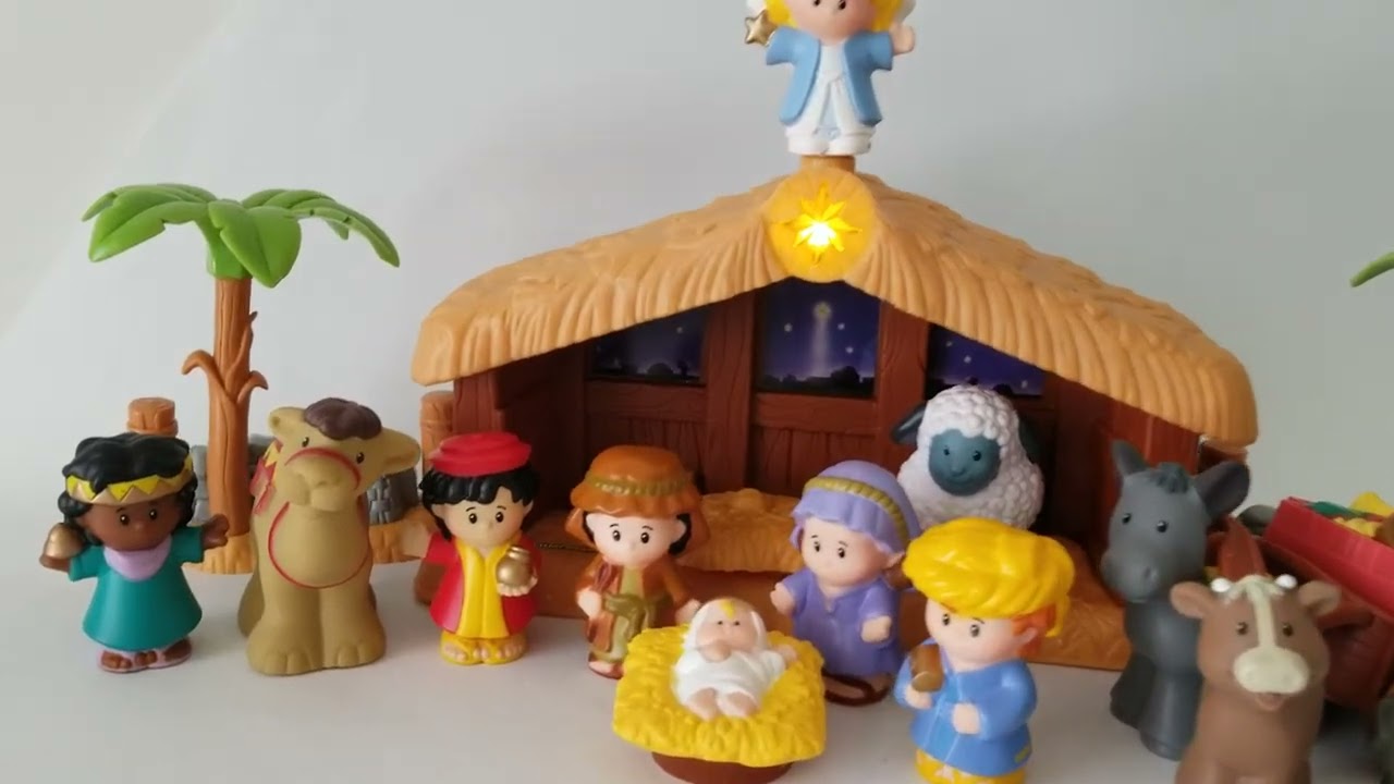 Fisher Price Little People Nativity with Music and Lights Toy