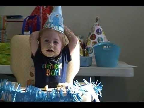 Brandon's 1st Birthday Cake