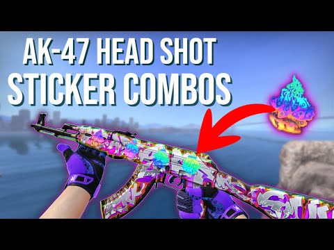 AK-47 Headshot Sticker Combos CS:GO