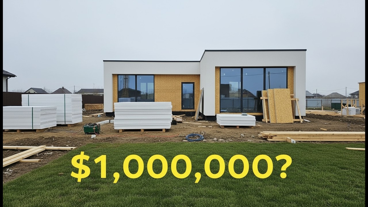 $1,000,000 Look… Built Faster Than You Think (SIP Panels)