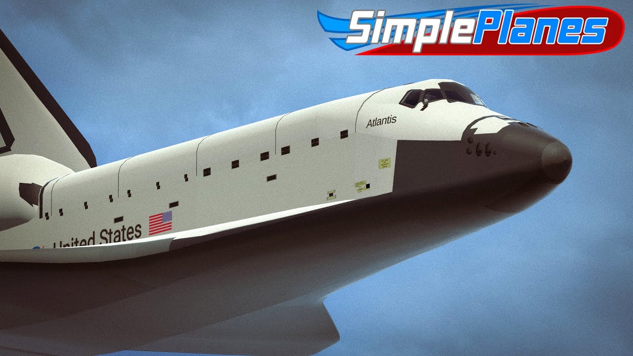 Space Shuttle Simulator in SimplePlanes - Cinematic Trailer