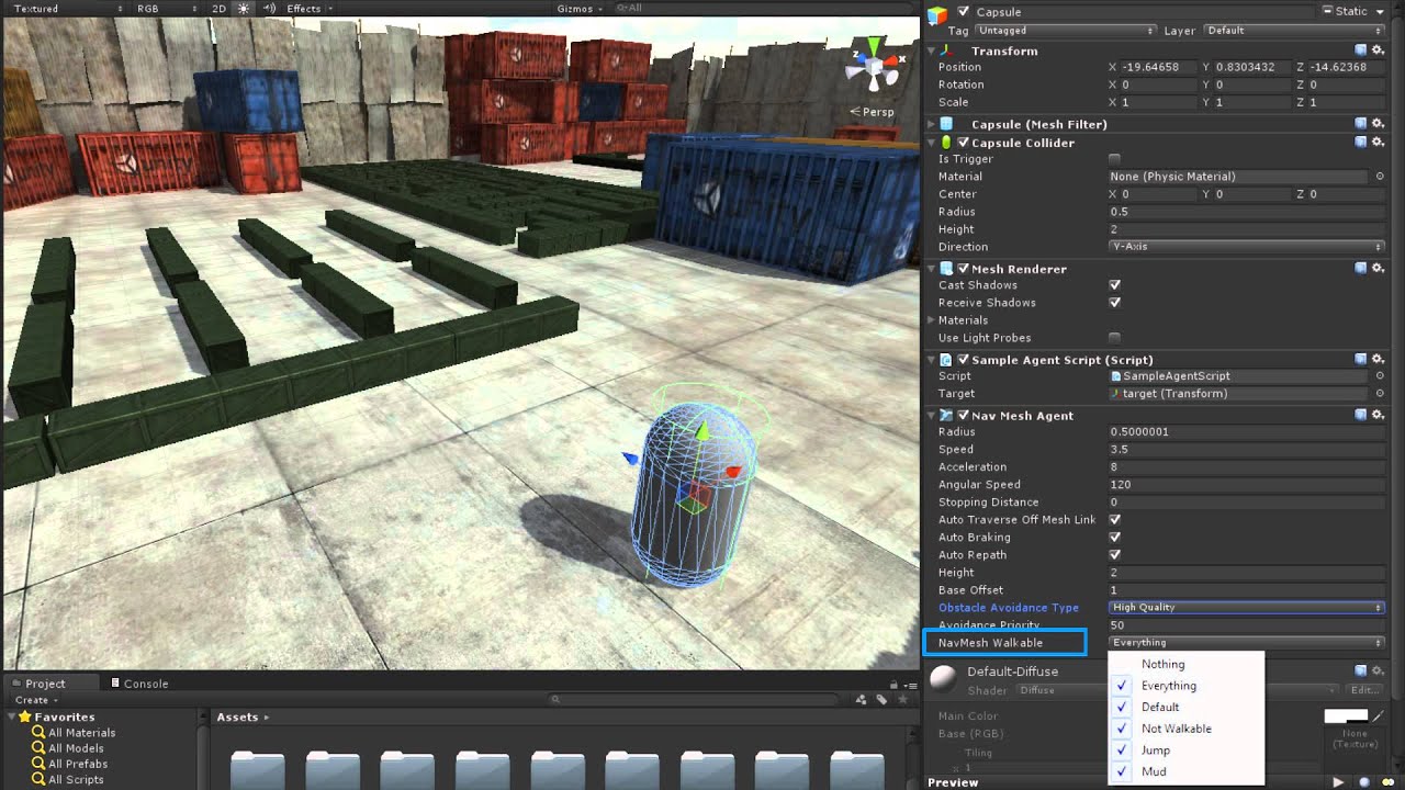The NavMesh Agent - Unity Official Tutorials