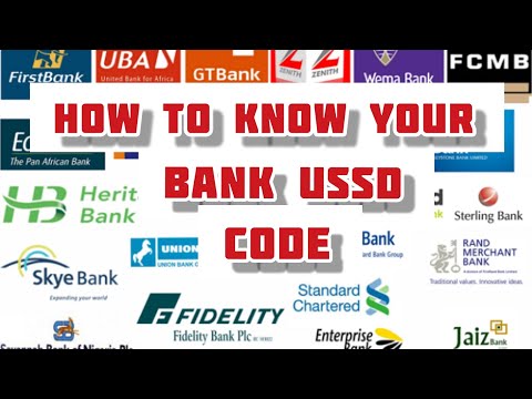 How to Know your Bank USSD Code