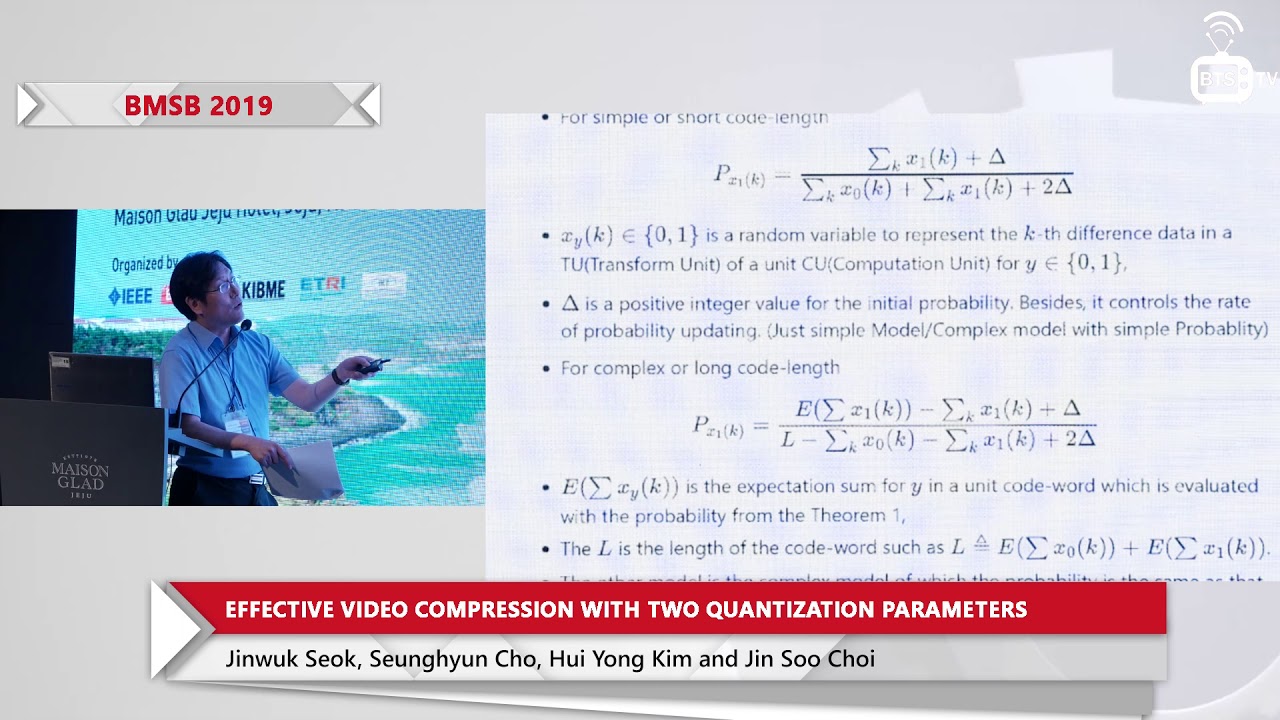 Effective Video Compression with two Quantization Parameters