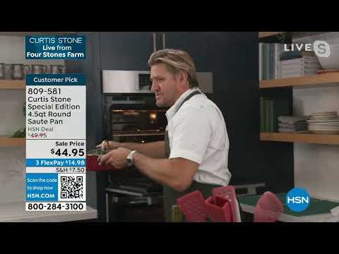 Curtis Stone Special Edition 4.5Quart Round Saute Pan
