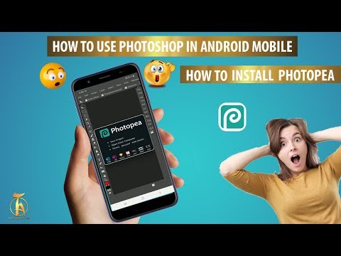 How to install photopea app on android mobile | use photoshop online free without download