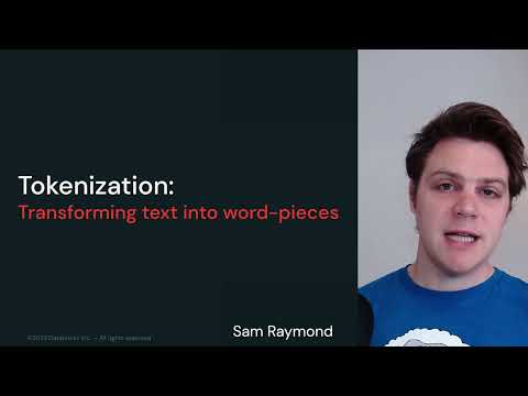 LLM Module 0 - Introduction | 0.5 Tokenization