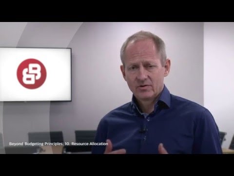 Beyond Budgeting: Principle 10 - Resource Allocation