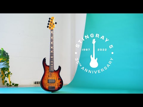 Ernie Ball Music Man: The 35th Anniversary StingRay 5 Bass