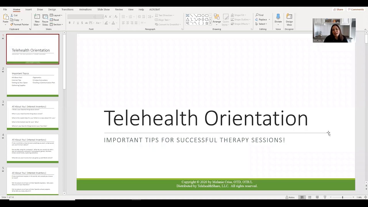 Telehealth Orientation: Important Tips for Successful Therapy Sessions!