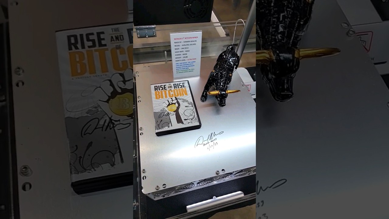 World's First Bitcoin Miners!!! #shorts #bitcoin #cryptomining