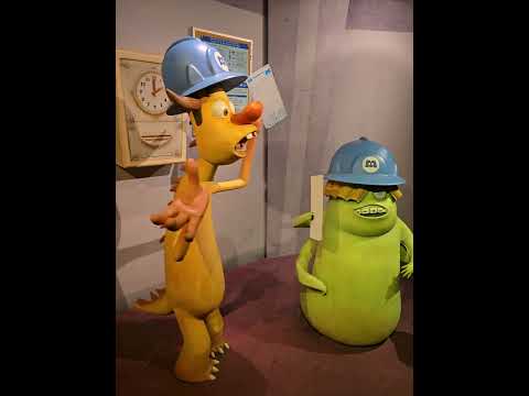You’ll NEVER Guess Who We Found at Disneyland! | Monsters Inc. Factory Workers in Real Life?!