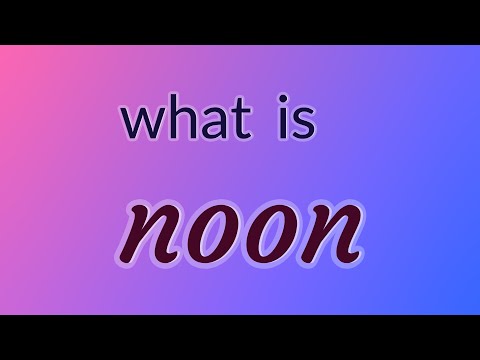 Noon - 26 English Vocabulary Flashcards