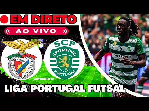 🔴BENFICA X SPORTING ( EM DIRETO ) LIGA FUTSAL PORTUGAL PLAY OFF CAMPEÃO JOGO 4 | JOGO AO VIVO