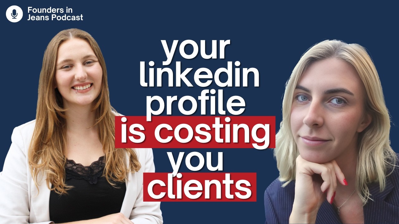 How Your LinkedIn Profile Is Costing You Clients with Viktoria Jancurova