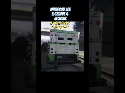 When u see a gruppe 6 bank truck in 2023 in gta 5 online (meme)
